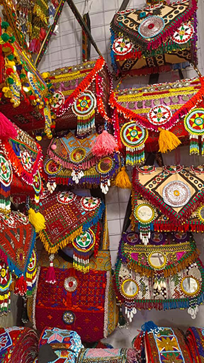 Pakistani Handmade Bags Sindhi, Balochi, Cholistani Embroidery - Blanketto
